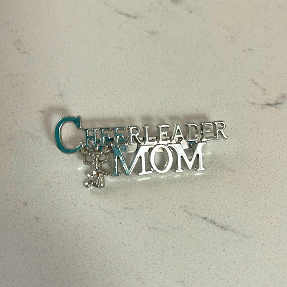 my brand | Accessories | Cheer Mom Pin Cheer Mom Silver Tonecheer Mom ...